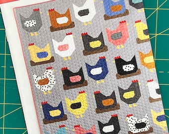 Upbeat Traditionally Pieced Patchwork Quilt Pattern From It’s Sew Emma ...