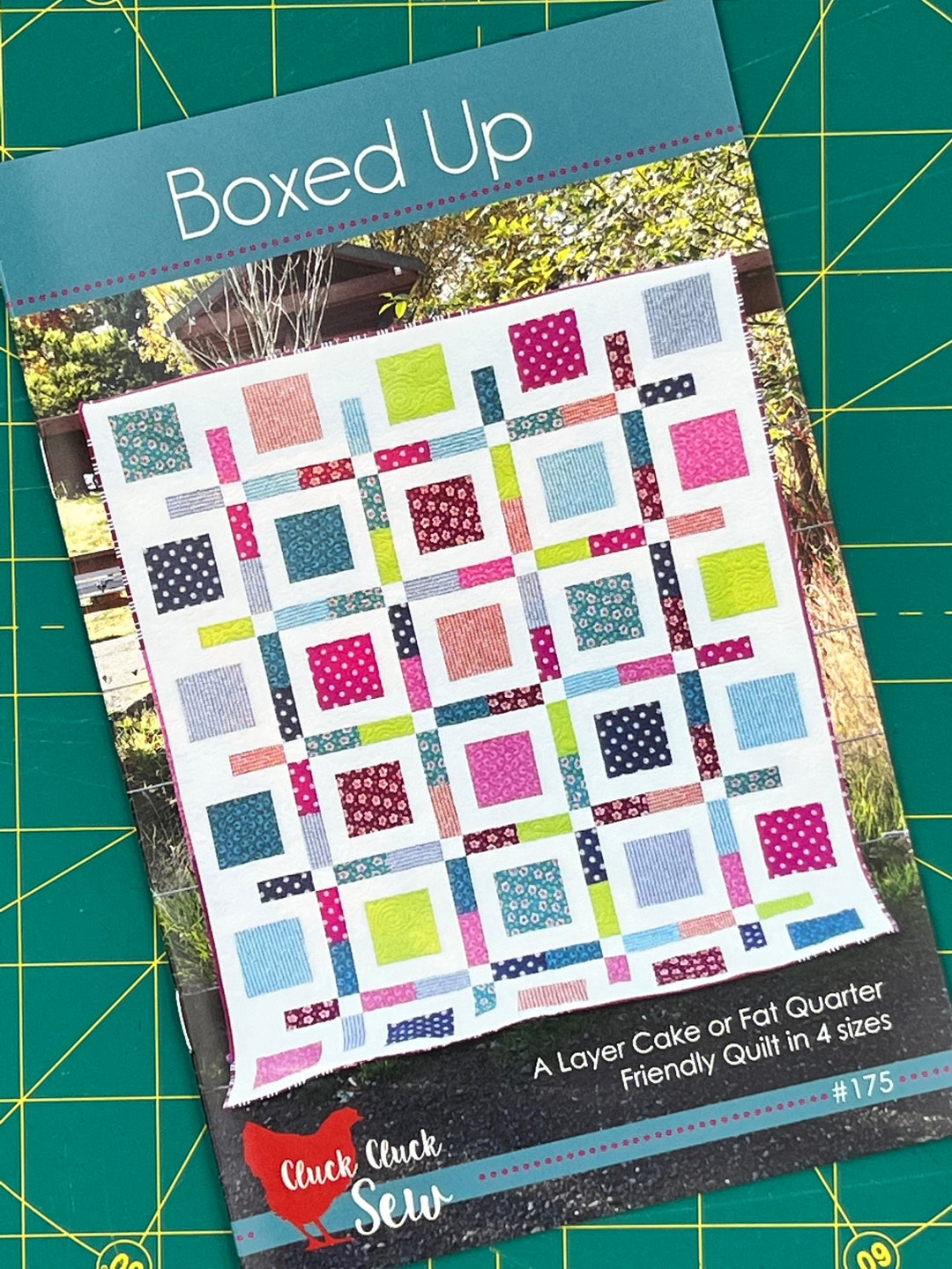 Boxed up Simple Square Quilt Pattern by Cluck Cluck Sew, Layer Cake or ...