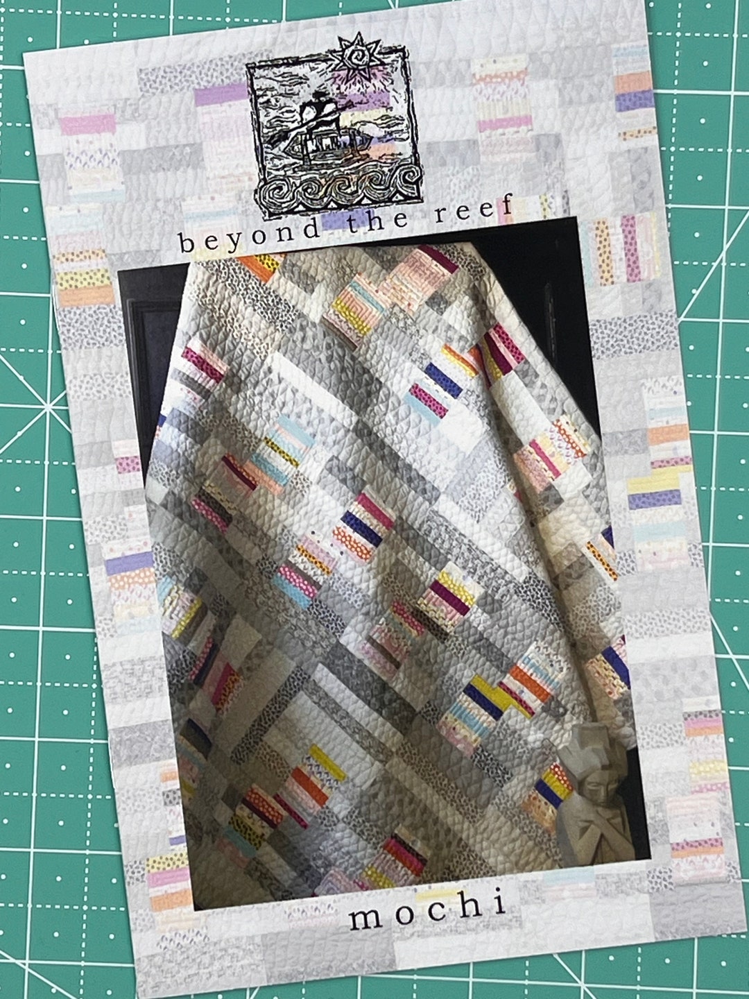 Mochi Modern Quilt Pattern Traditionally Pieced Patchwork Quilt Pattern ...