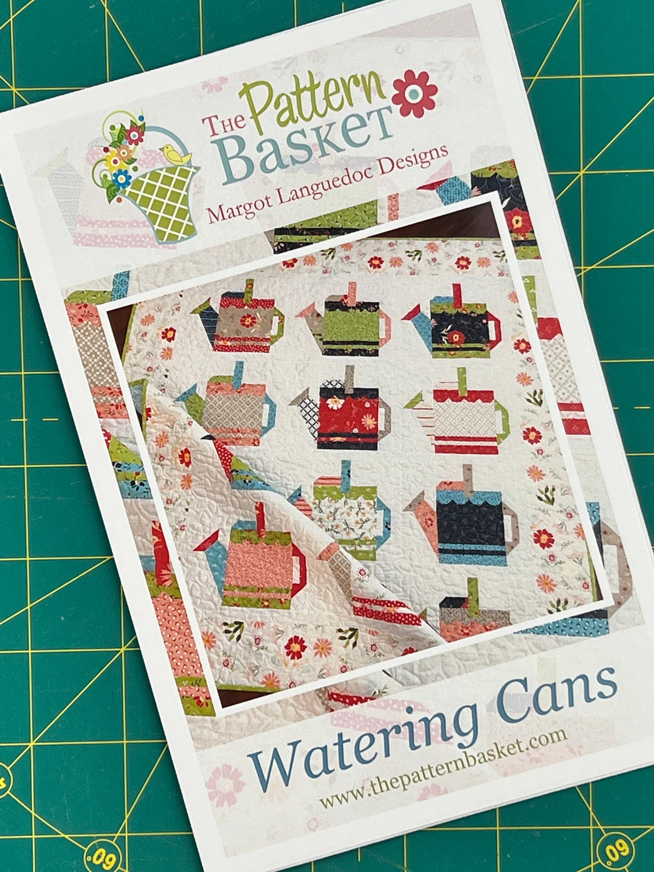 Watering Cans Spring Scrap Quilt Pattern by the Pattern Basket - Etsy