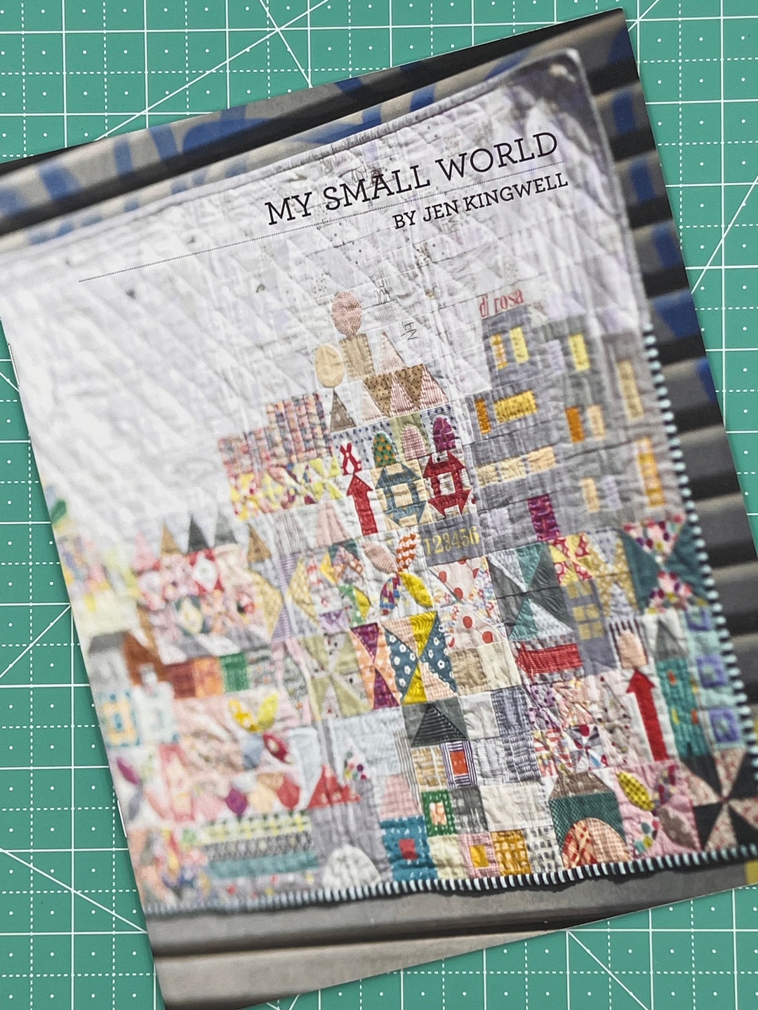 My Small World Patchwork Art Quilt Pattern by Jen Kingwell - Etsy