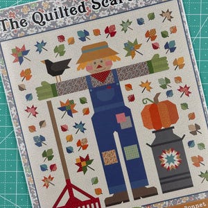 Quilted Scarecrow Quilt Pattern by Lori Holt of Bee in My Bonnet Fall ...