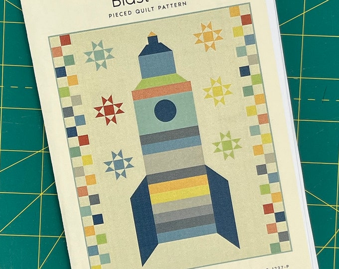Blast off Rocket Ship Quilt Pattern by Edyta Sitar of Laundry Basket ...