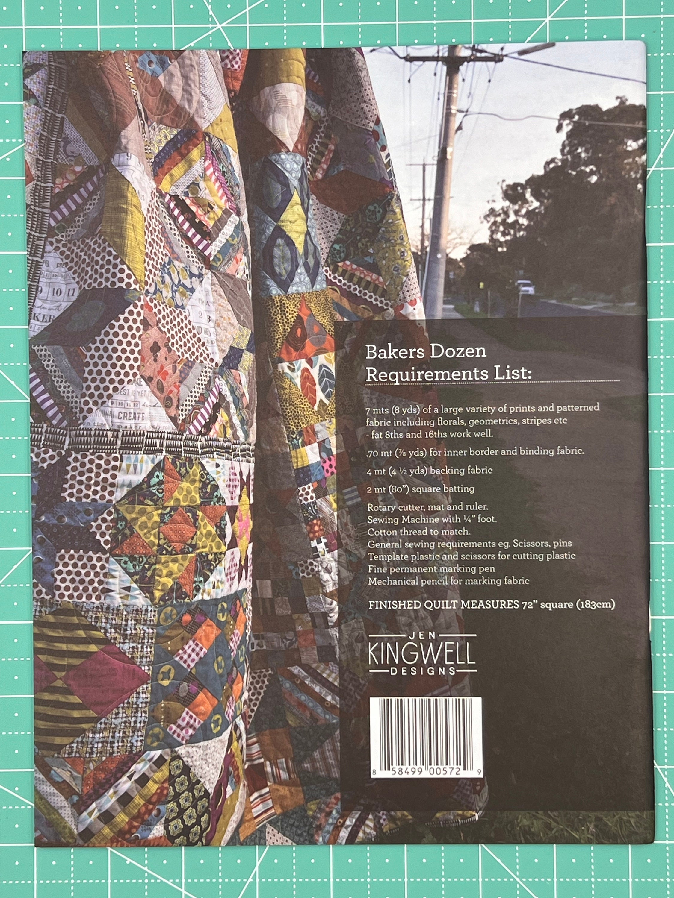 Bakers Dozen Patchwork Quilt Pattern by Jen Kingwell - Etsy