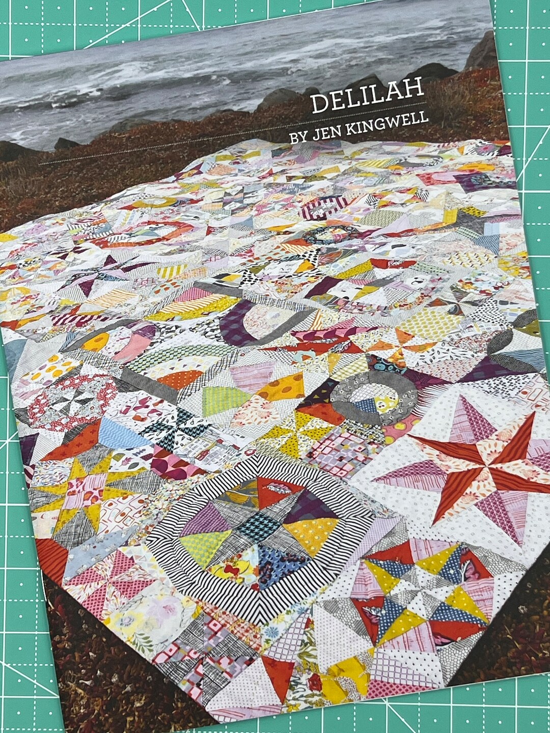 Delilah Patchwork Quilt Pattern by Jen Kingwell - Etsy
