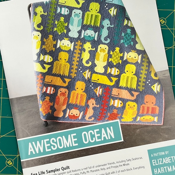 Ocean Quilt Pattern - Etsy