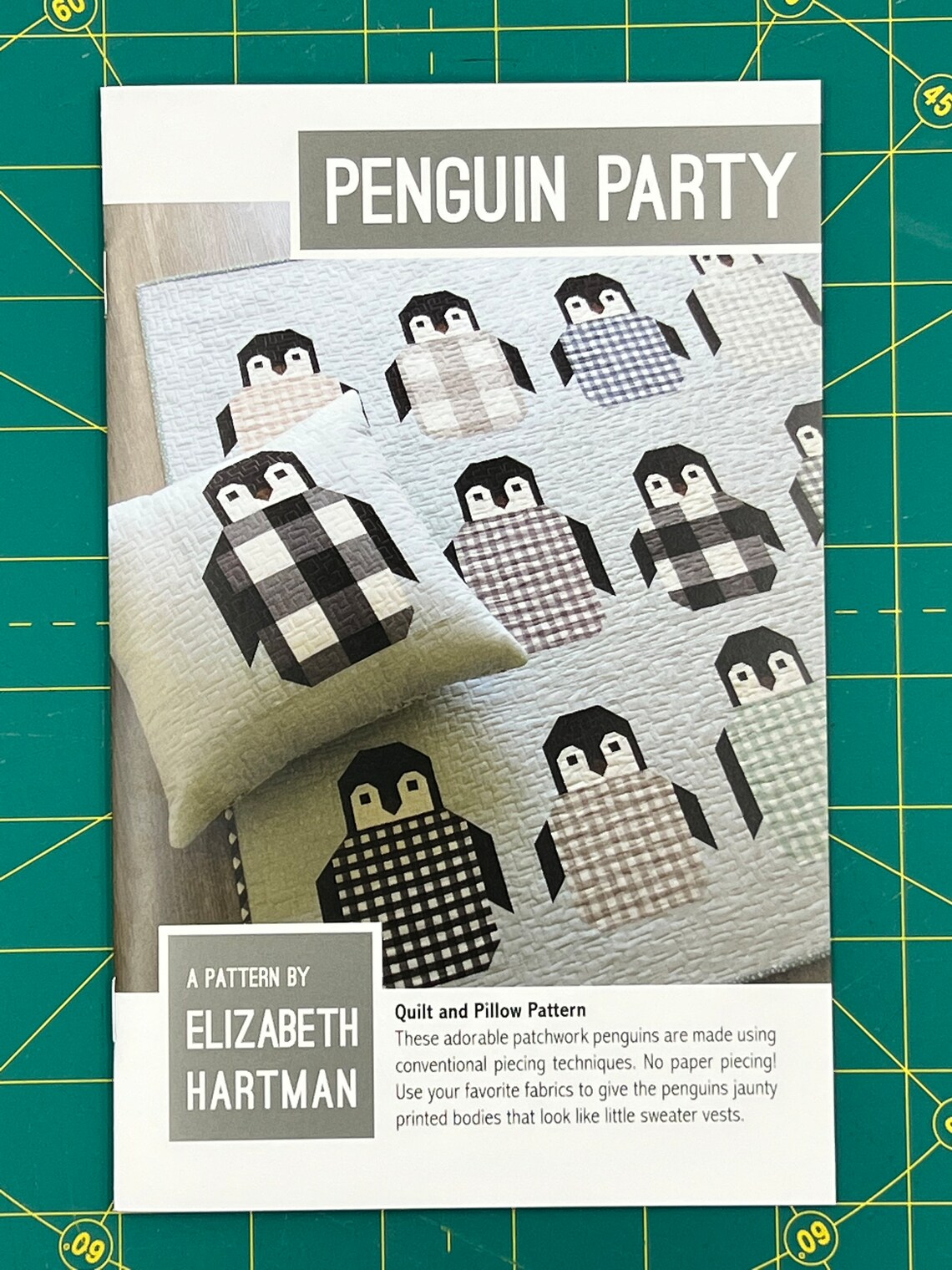 Penguin Party Quilt Pattern by Elizabeth Hartman Winter Quilt - Etsy