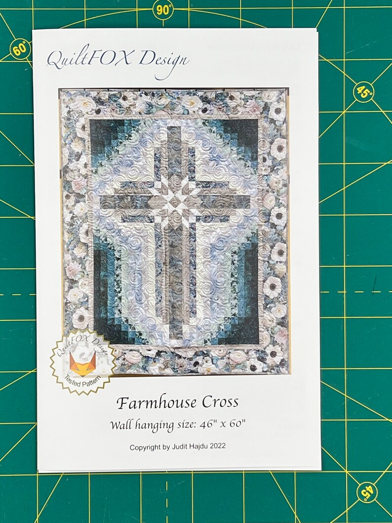 Farmhouse Cross Wall Hanging Quilt Pattern - Etsy