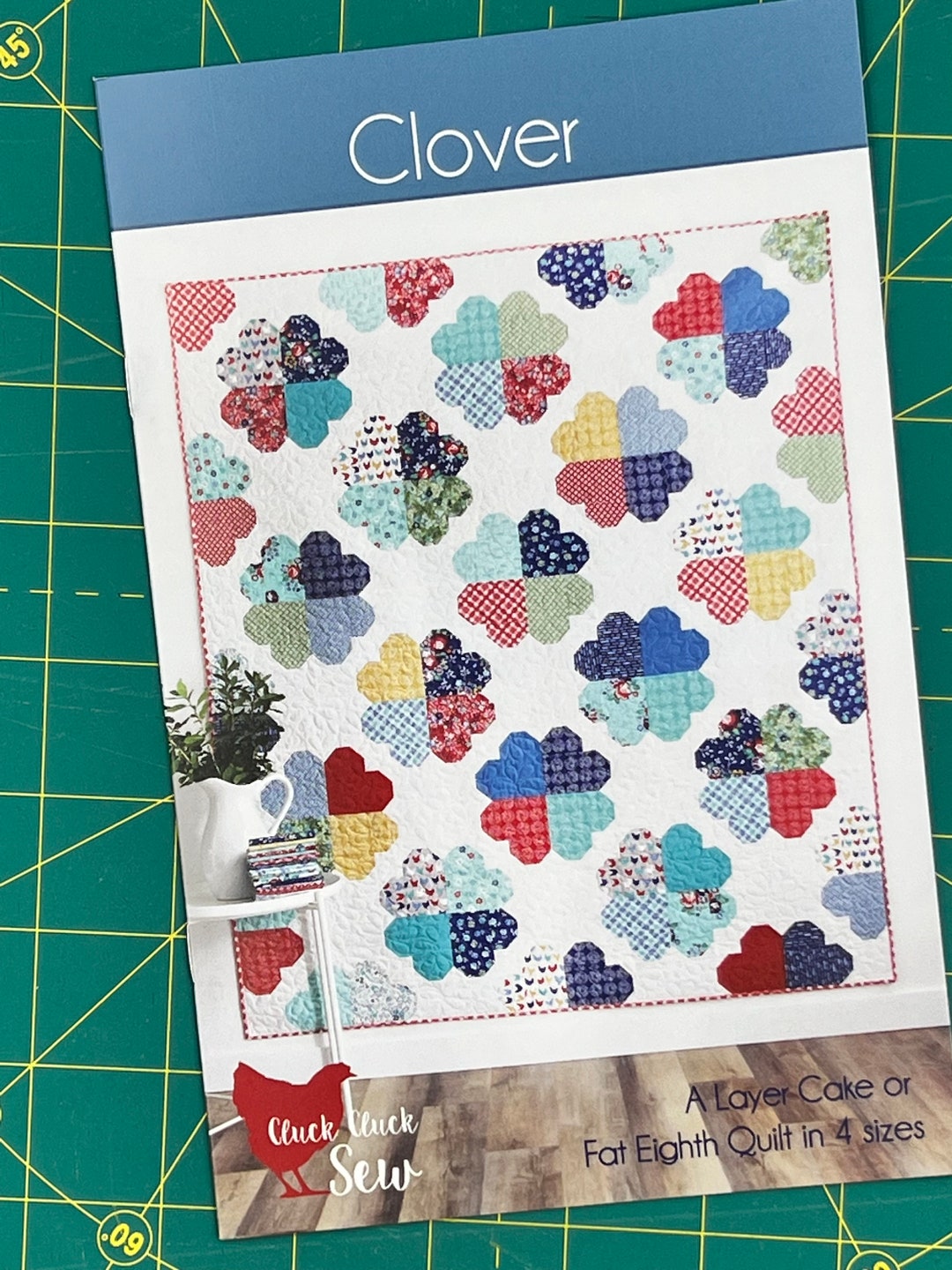 Clover Quilt Pattern by Cluck Cluck Sew, Layer Cake or Fat Eighth ...