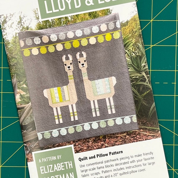 Llama Quilt Pattern - Etsy