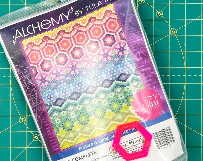 EPP Alchemy by Tula Pink Pattern, Complete Pack of Paper Pieces, and 3/ ...