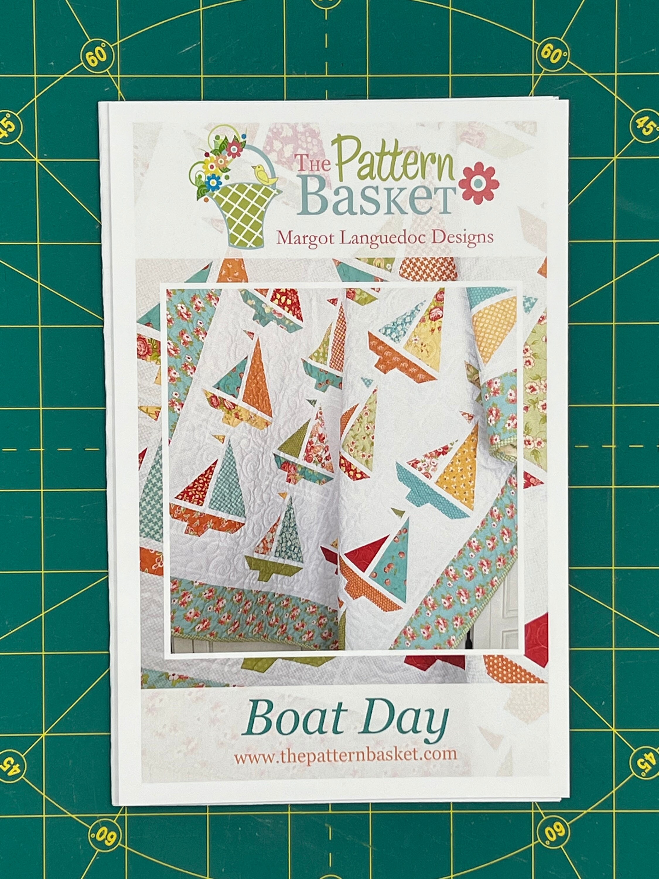 Boat Day, Sailboat Quilt Pattern by the Pattern Basket - Etsy