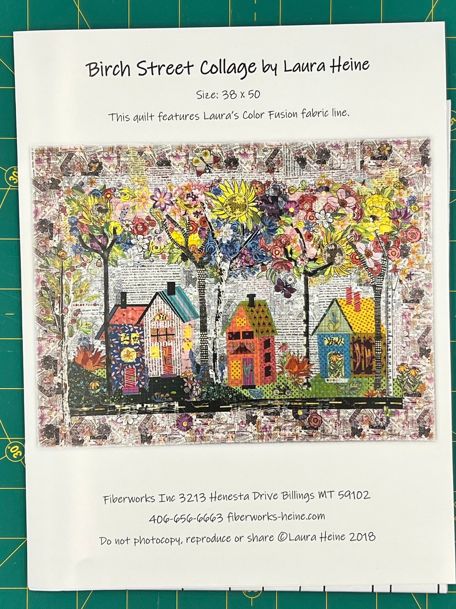 Birch Street Collage Quilt Pattern by Laura Heine Neighborhood - Etsy