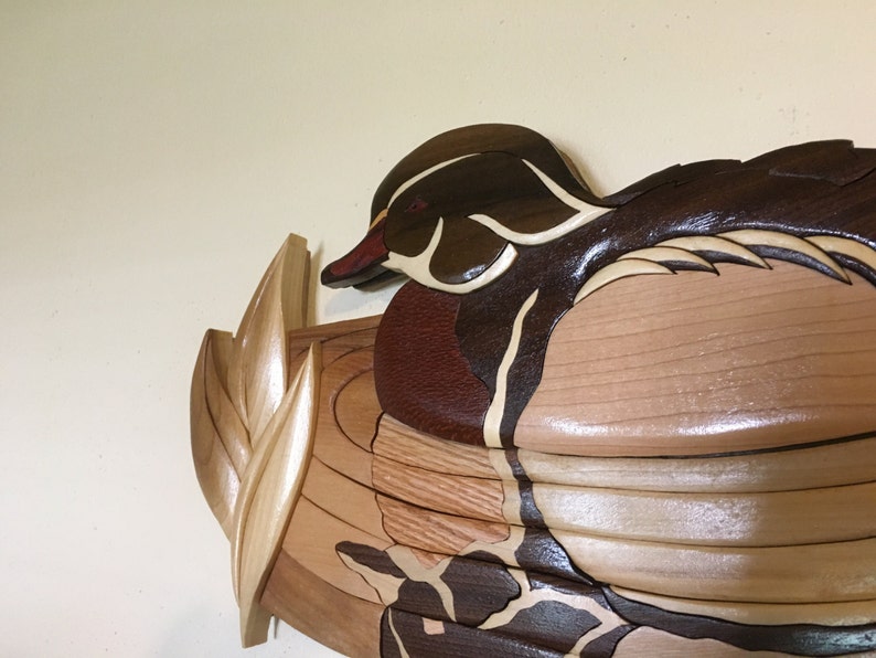 Wood Duck Intarsia - Etsy
