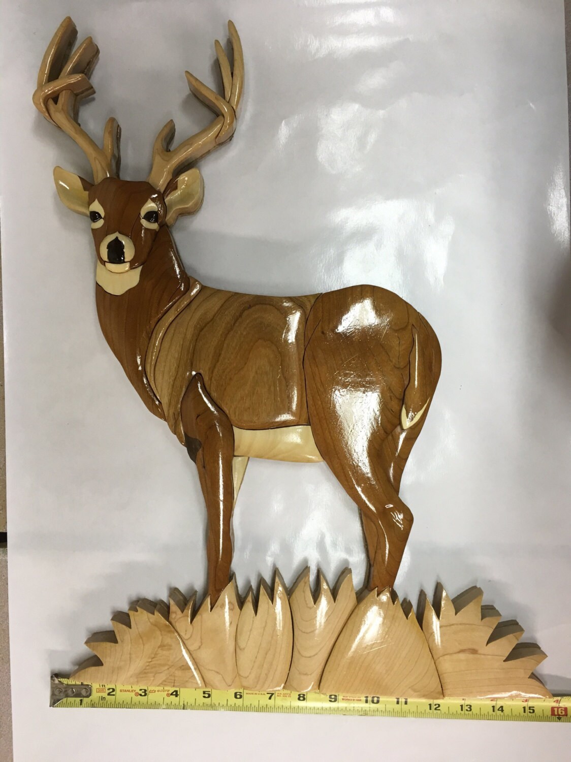 Whitetail Deer Intarsia - Etsy