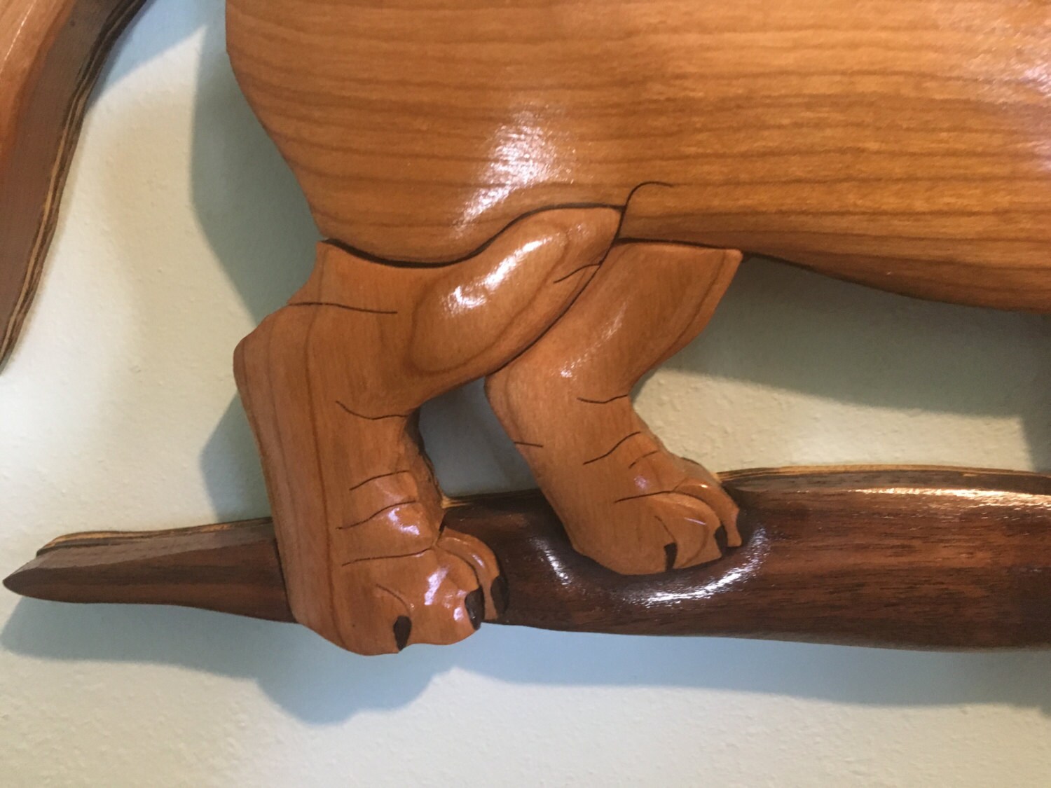 Dachshund Intarsia - Etsy