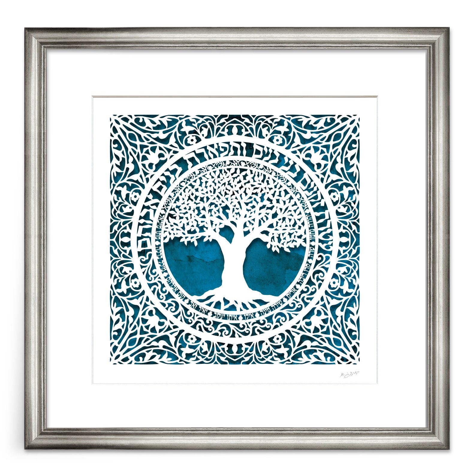 Personalized Family Tree Paper Cut Anniversary Gift for - Etsy