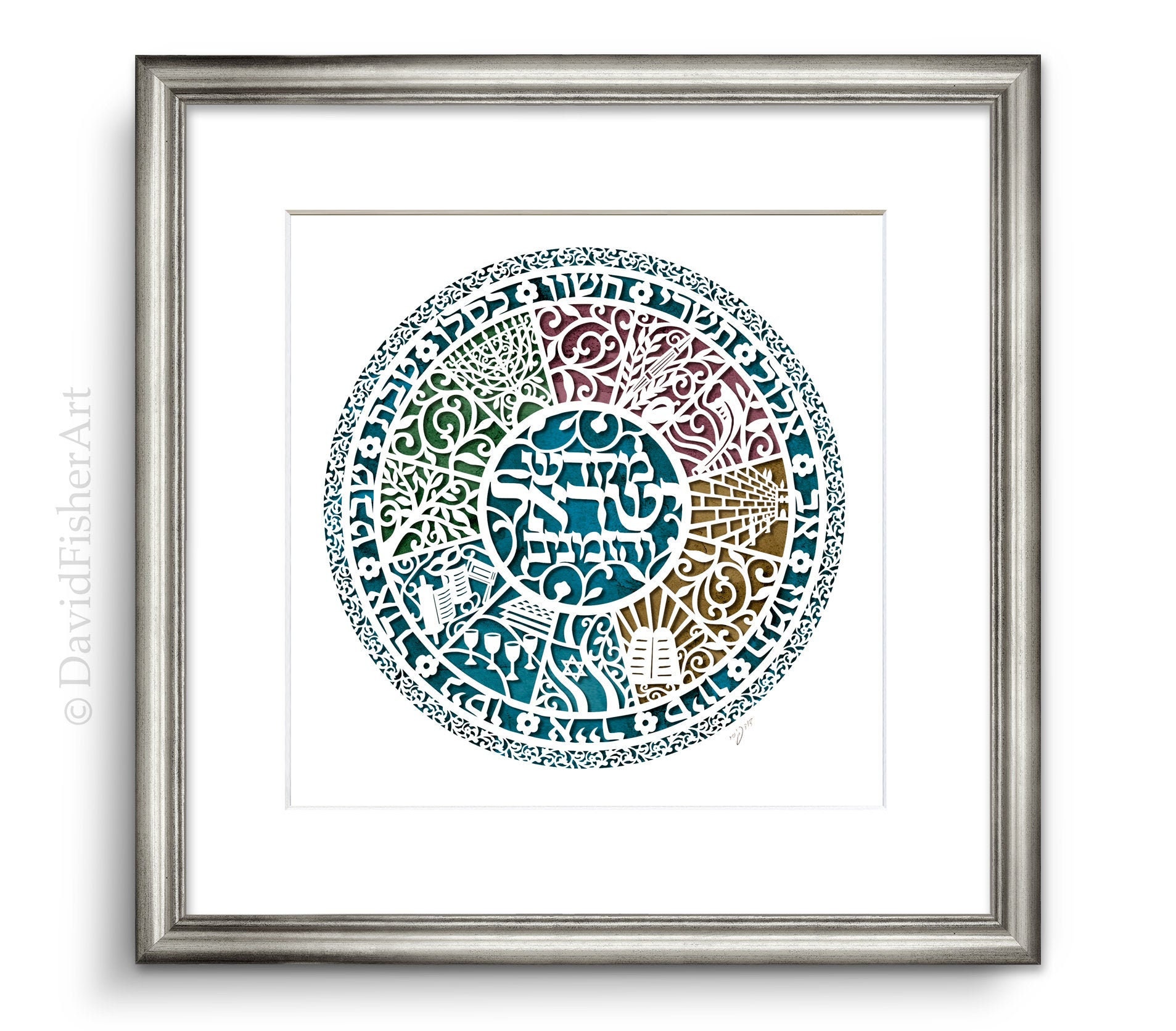 The Circle of Jewish Life by Seasons and Holidays מקדש ישראל | Etsy