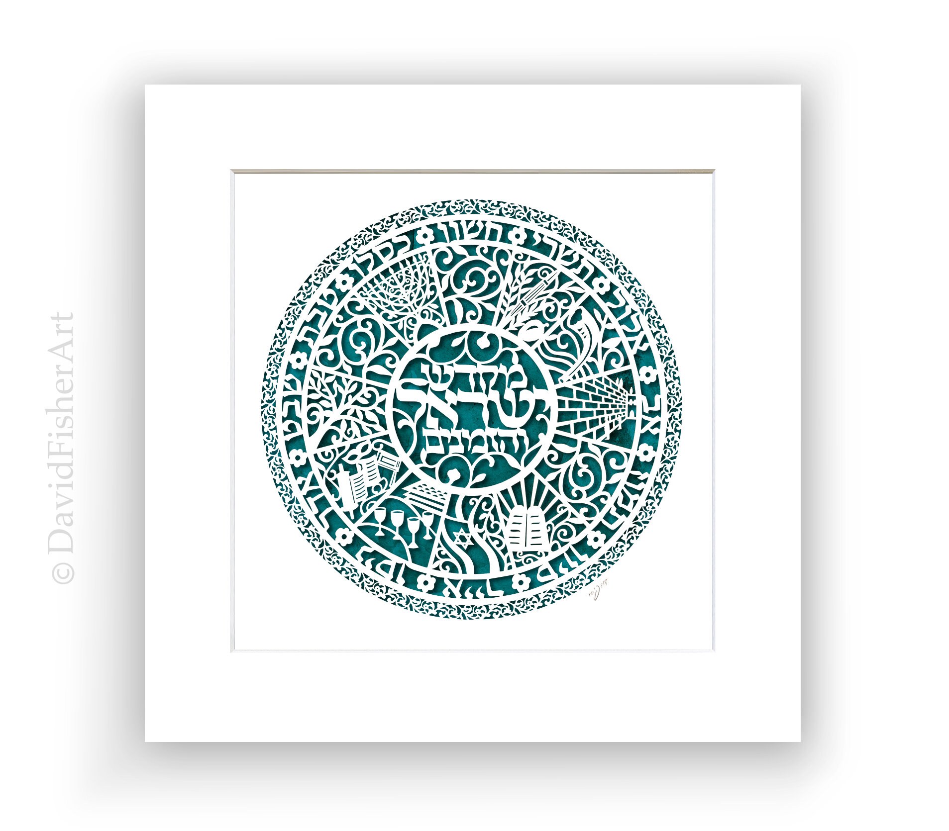 The Circle of Jewish Life by Seasons and Holidays מקדש ישראל | Etsy