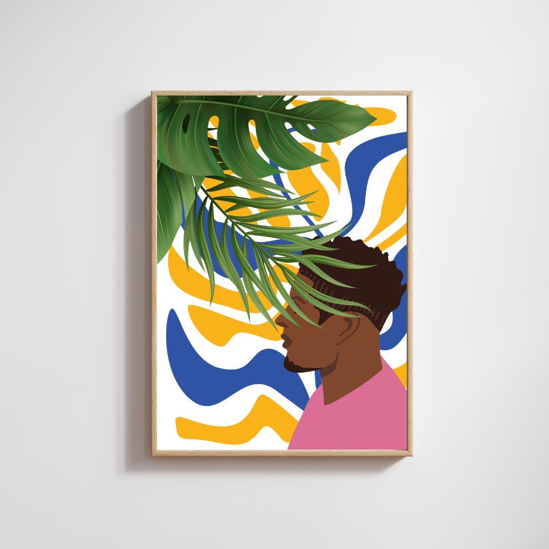 Mayotte Inspired Art Print Instant Download Digital African Wall ...