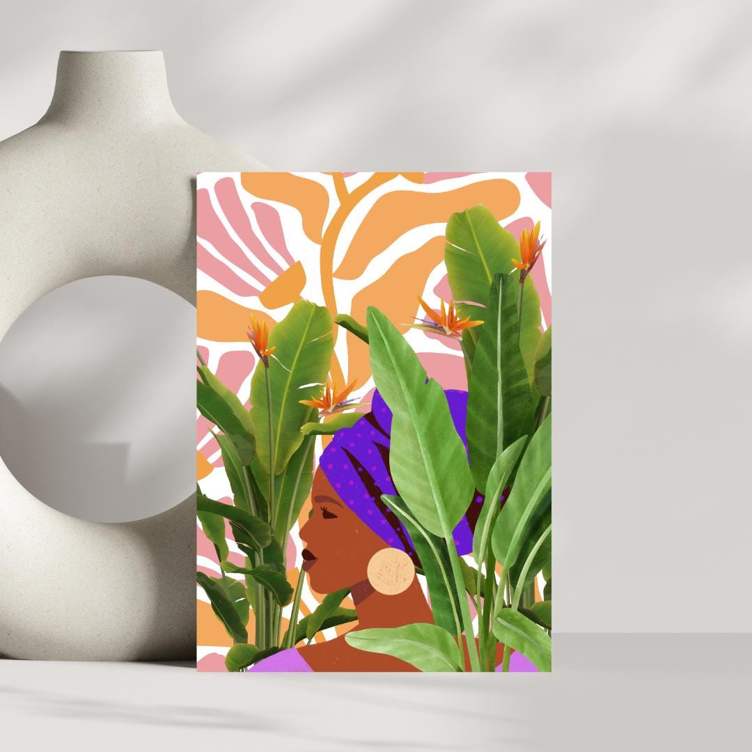 Mayotte Inspired Art Print Instant Download Digital African Wall ...