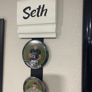 Sports Button Display Personalized - Etsy