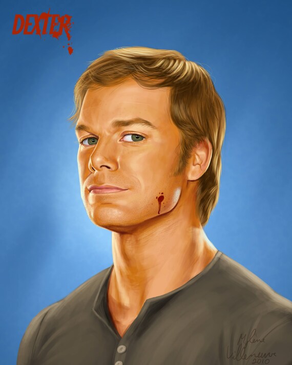Painting Art & Collectibles Dexter TV series Dexter wall art Michael C ...