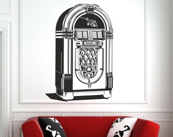Juke Box Sticker - Etsy