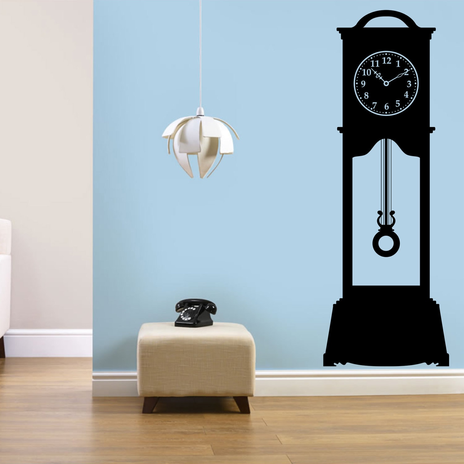 Vinyl Wall Decal Clock