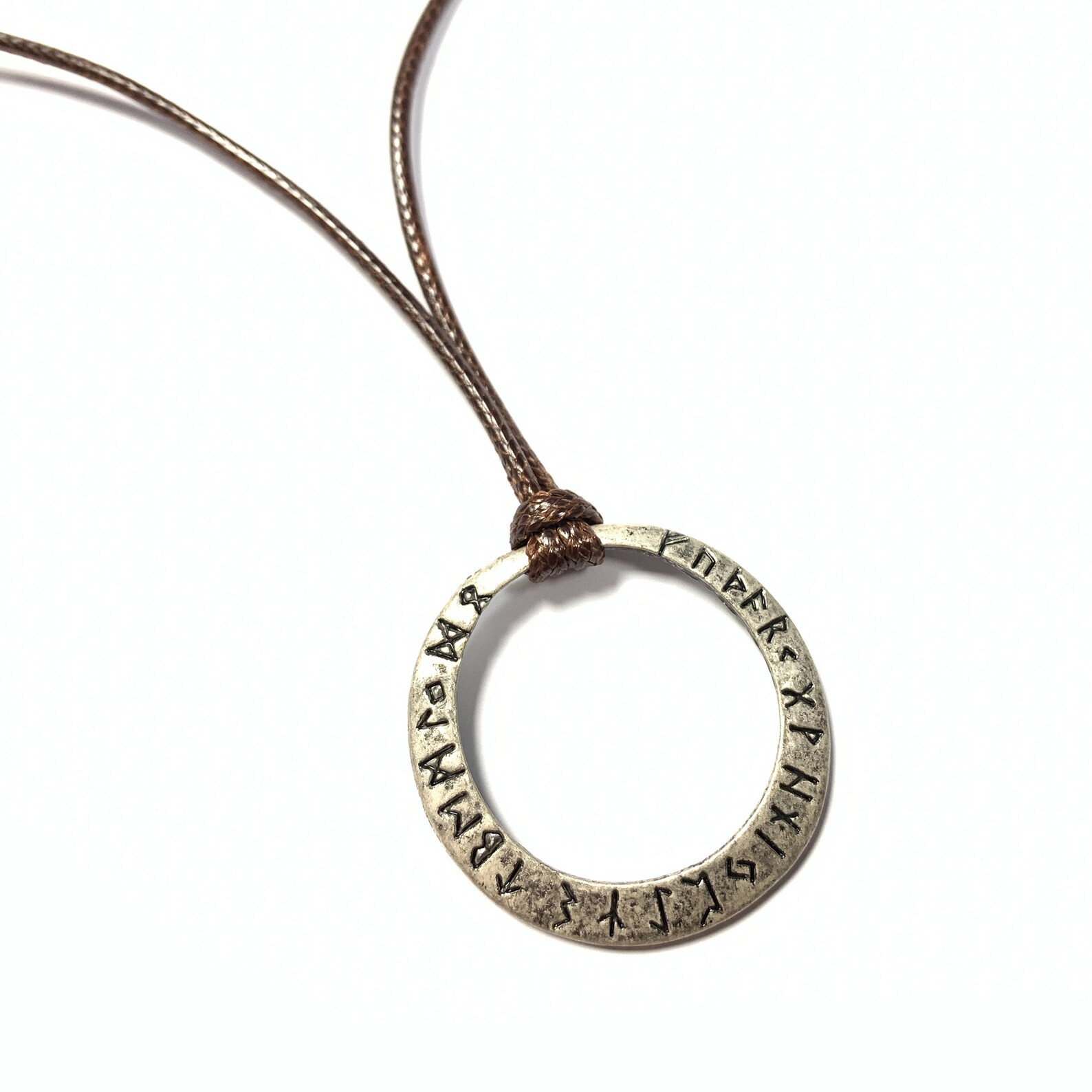 Viking Runic Celtic Pendant Necklace Charm Runes Norse | Etsy