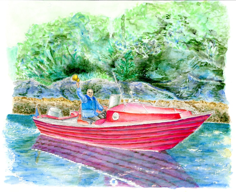 The Blueberry Deer - Alaska Children's Book - Etsy