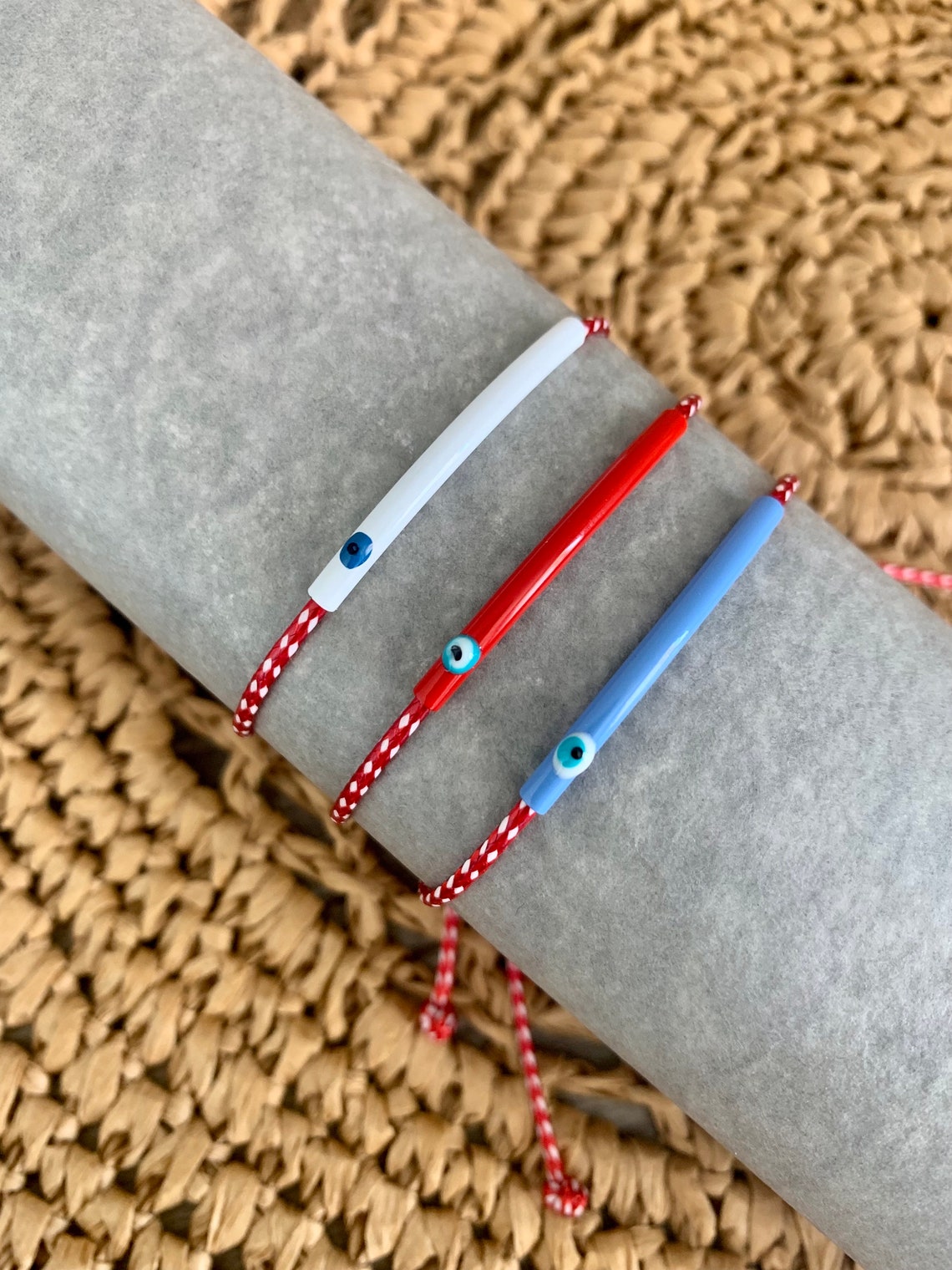 March Bracelet Martaki Μαρτάκι Μάρτης Greek Martis Evil Eye Bracelets ...