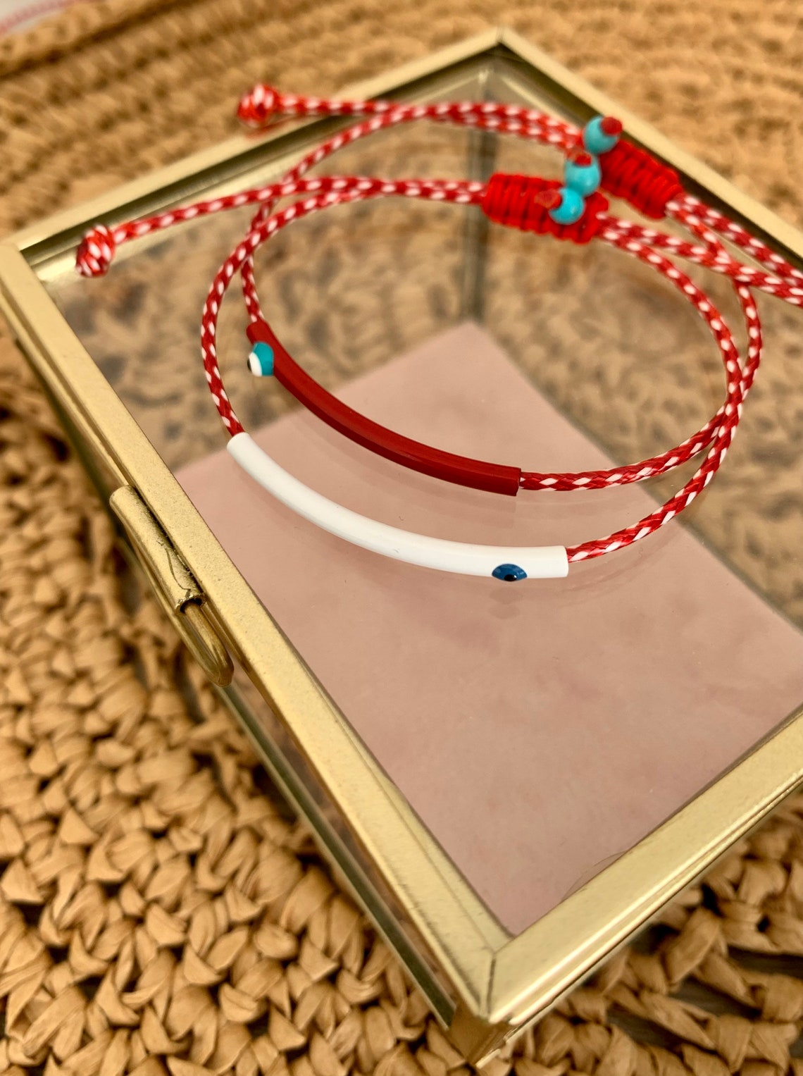 March Bracelet Martaki Μαρτάκι Μάρτης Greek Martis Evil Eye Bracelets ...