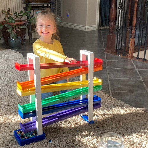 Wooden Double Marble Roller - Etsy