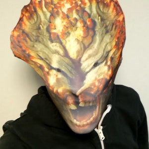 Clicker The Last of Us Head Mask Costume Halloween Cosplay - Etsy France