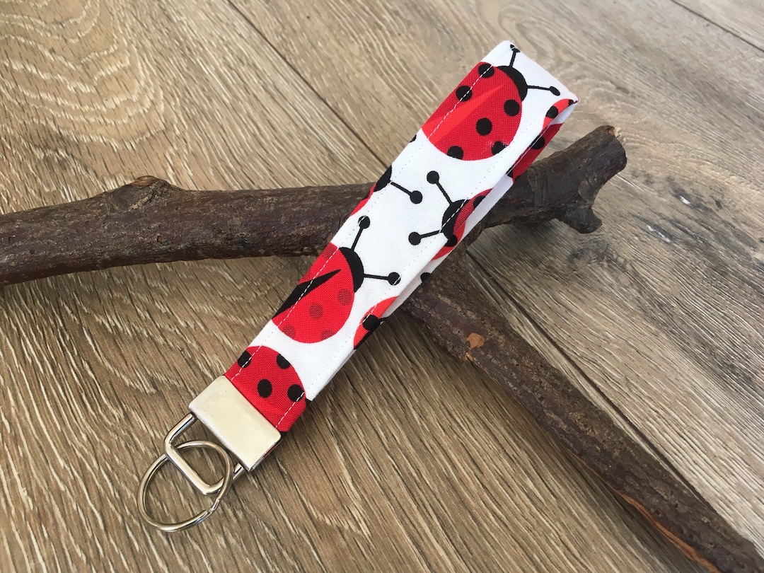 Ladybird Keyring, Ladybird Print, Ladybird Gift, Ladybug Keychain ...