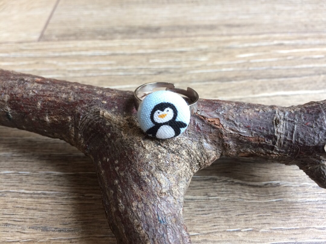 Small Penguin Ring, Penguin Ring, Penguin Gift, Penguin Jewellery ...