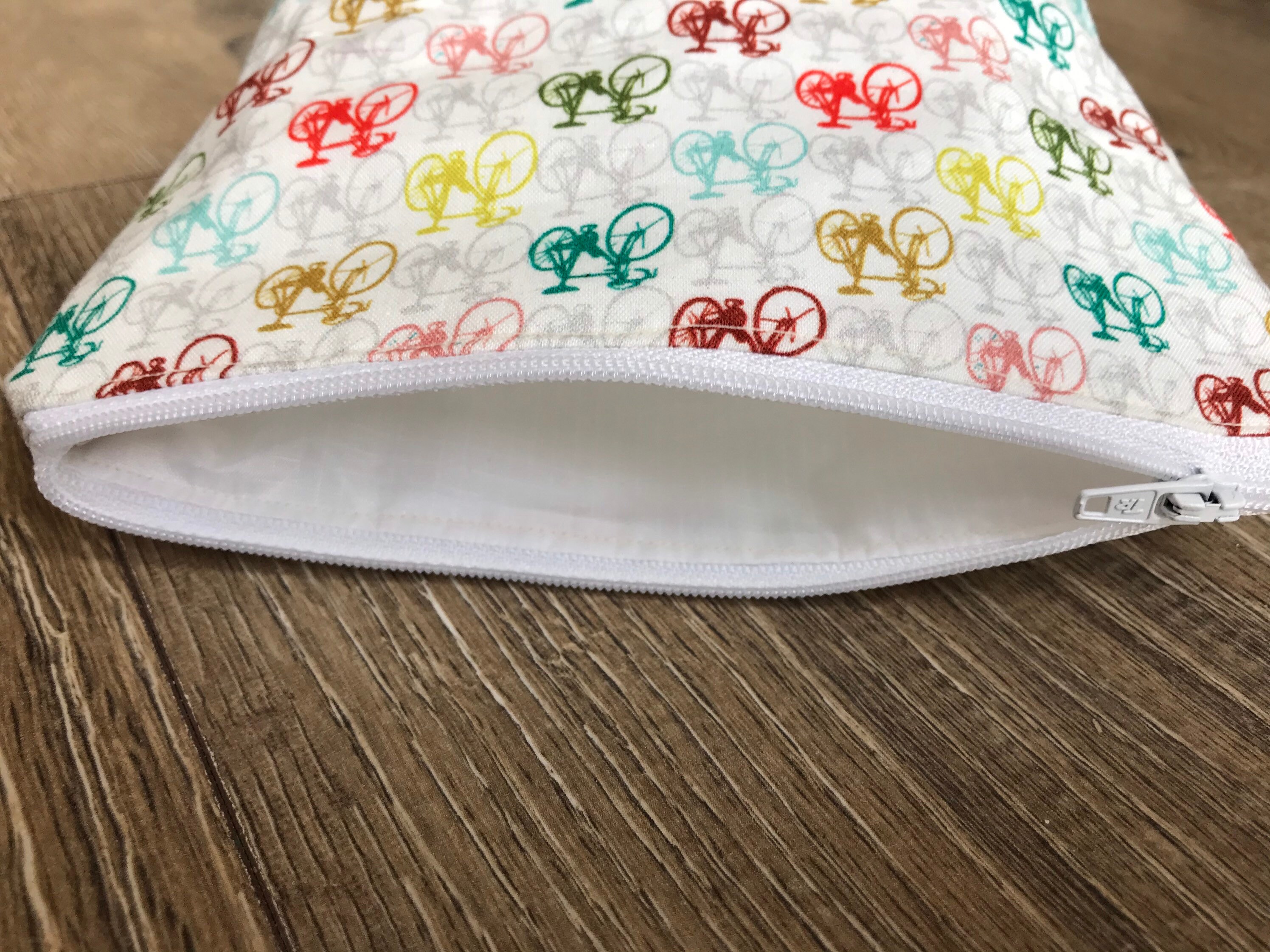 Bike Bag Bike Print Bike Pencil Case Bike Gift Reuseable - Etsy UK