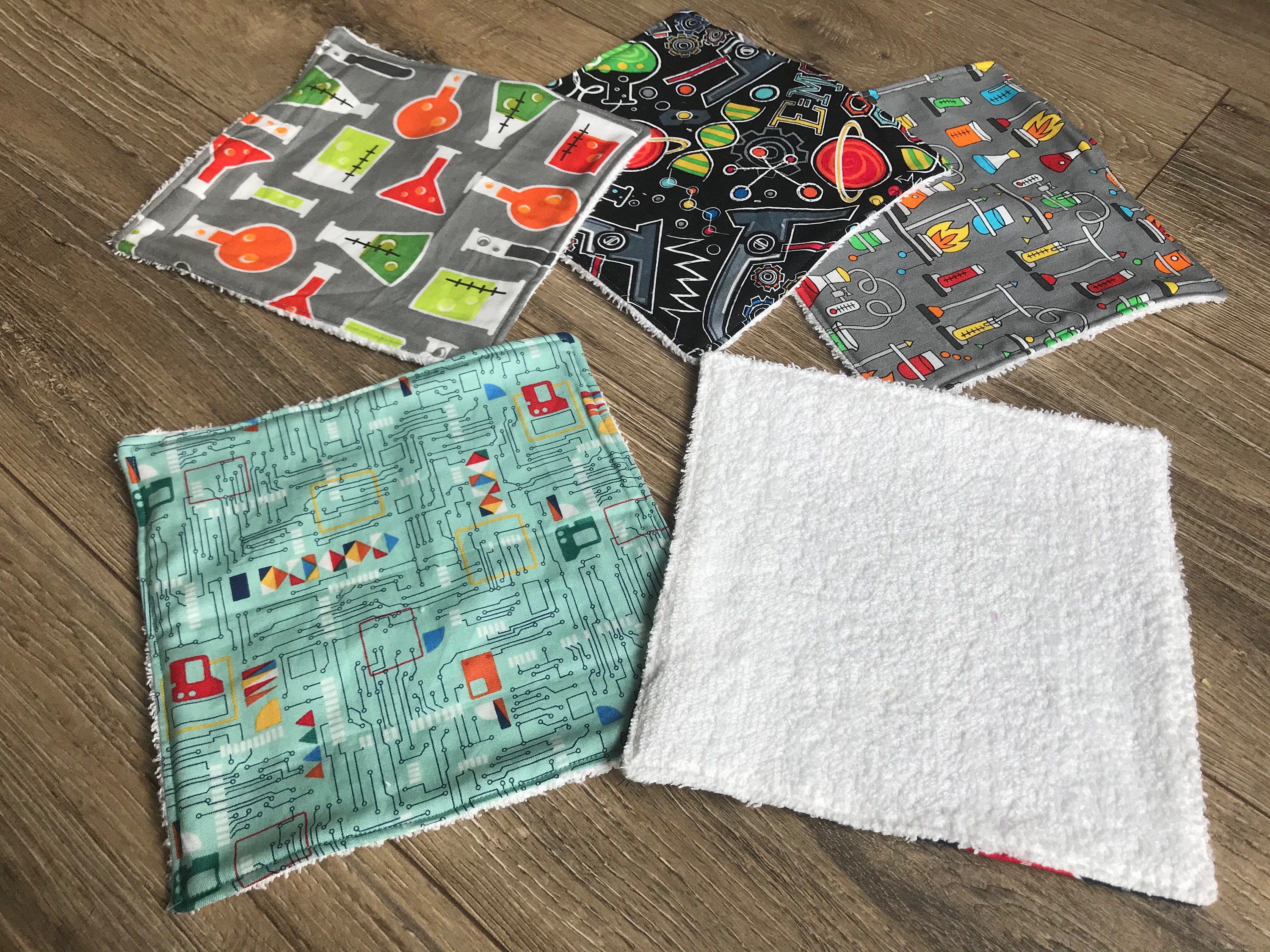 Reusable kitchen wipes reuseable wipes reusable baby wipes | Etsy