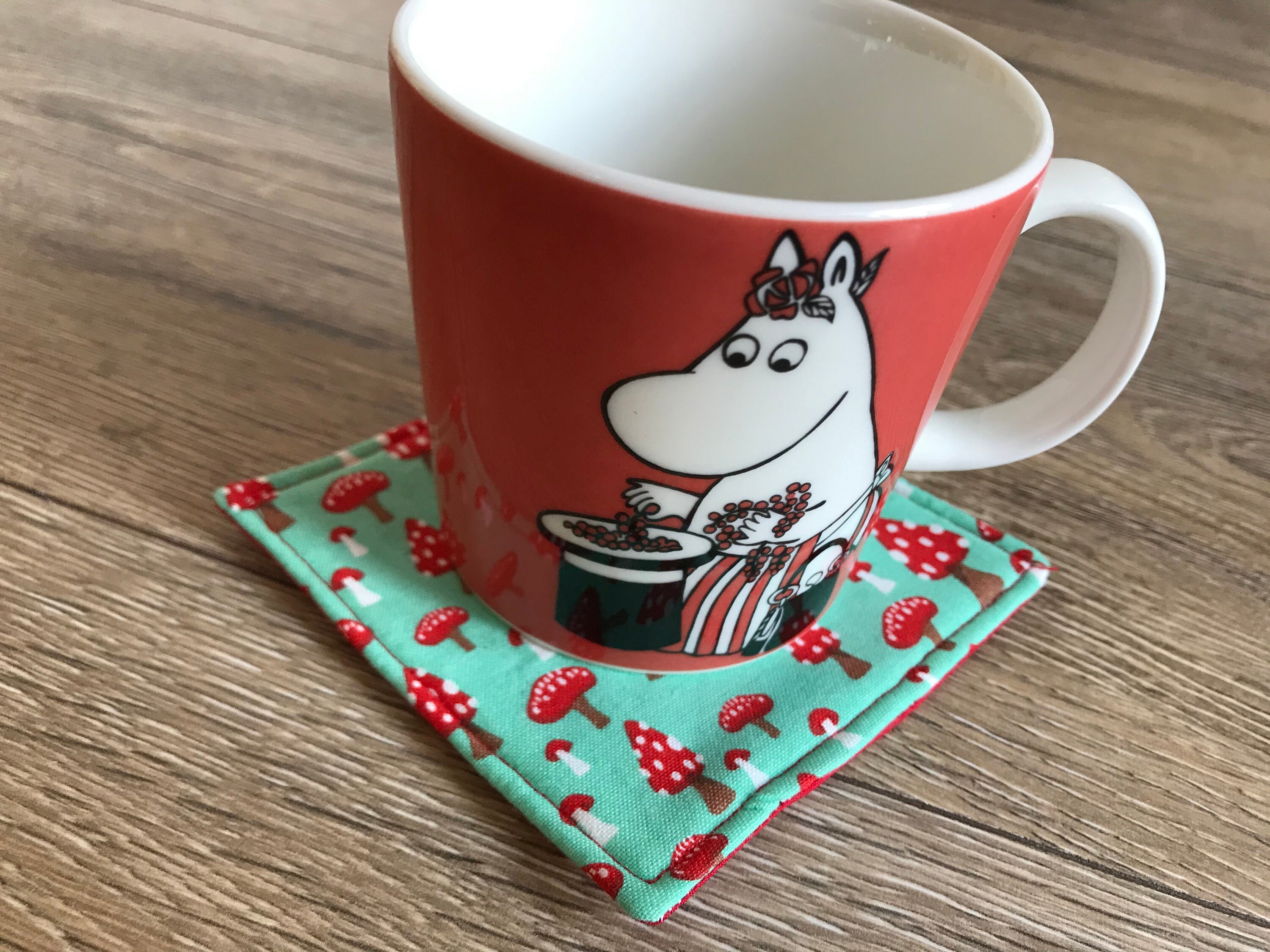 Toadstool Coasters Toadstool Print Toadstool Gift Toadstool | Etsy