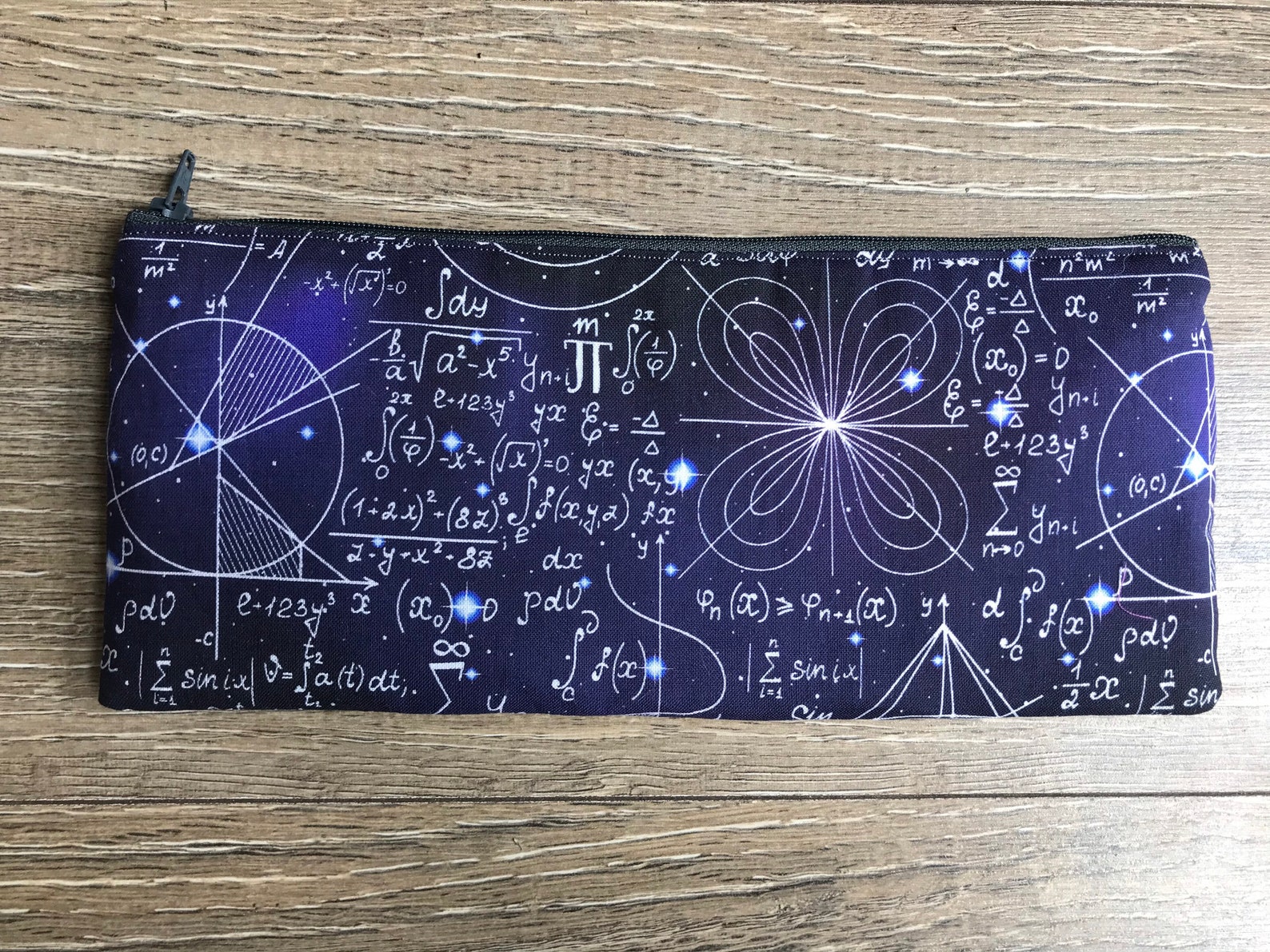 Maths Pencil Case, Maths Print, Maths Bag, Teacher Gift, Reuseable ...