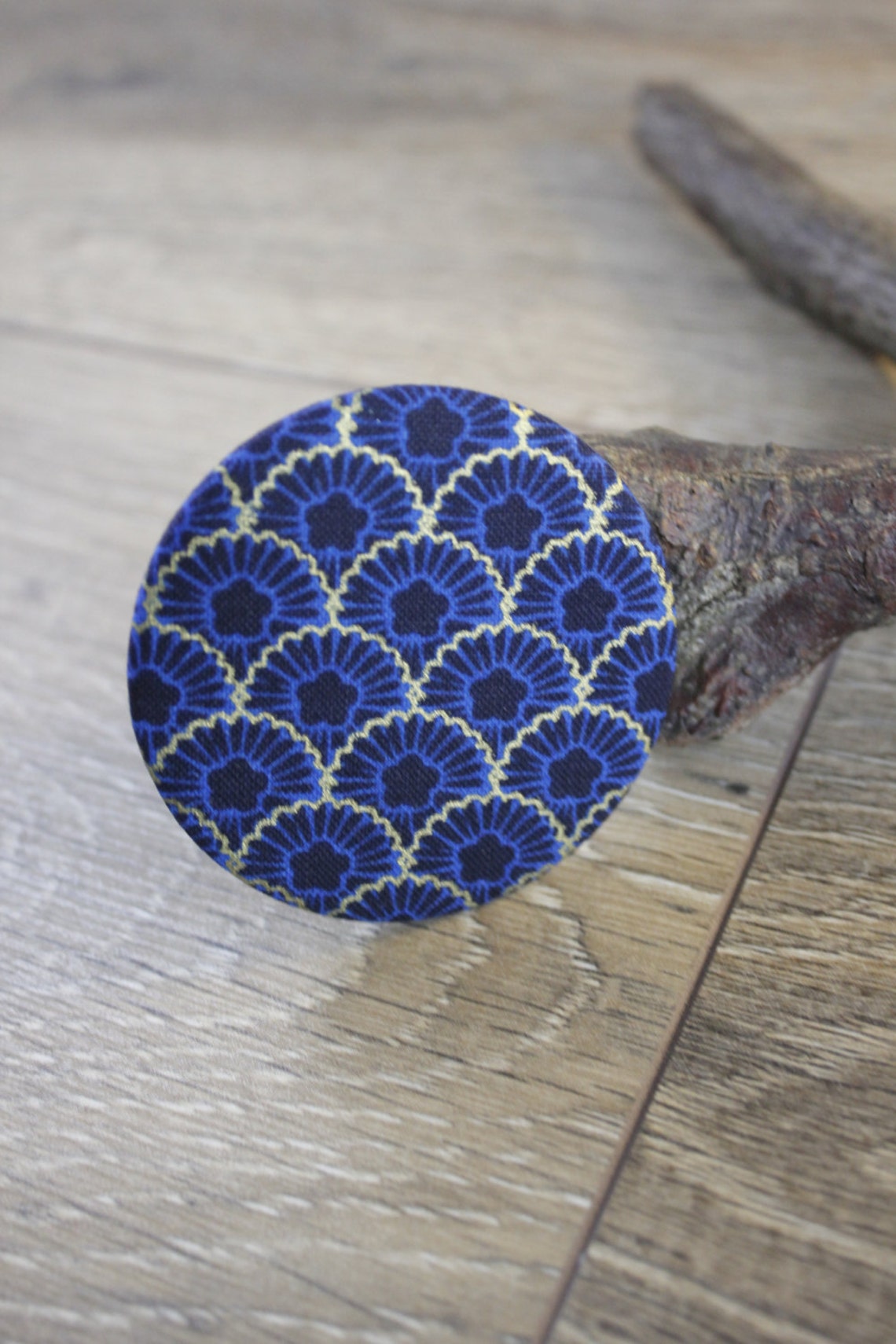 Blue / Gold Mirror, Compact Mirror, Pocket Mirror, Make up Mirror ...