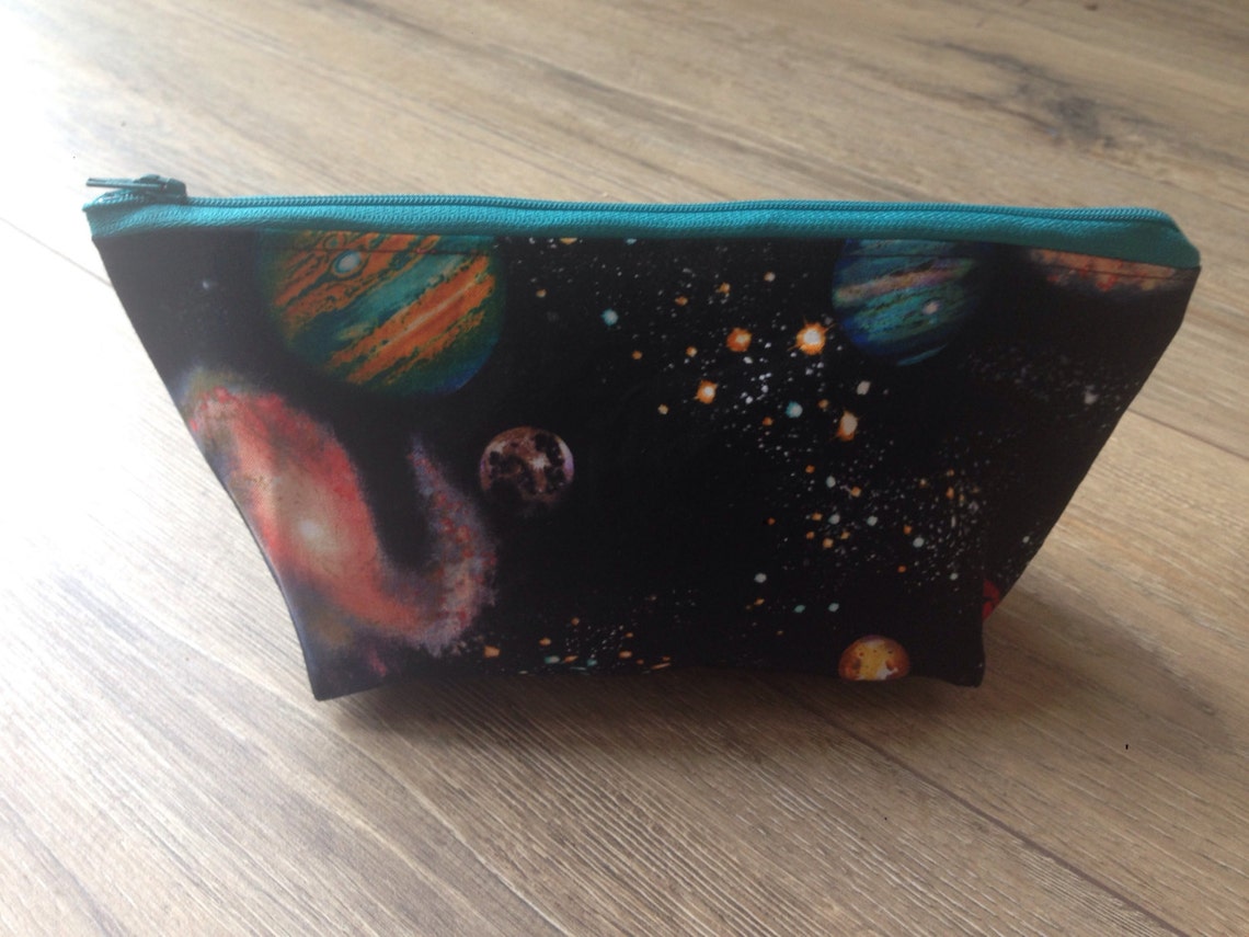 Planets / Space Cosmetics Bag Planets Make up Bag Space Wash - Etsy