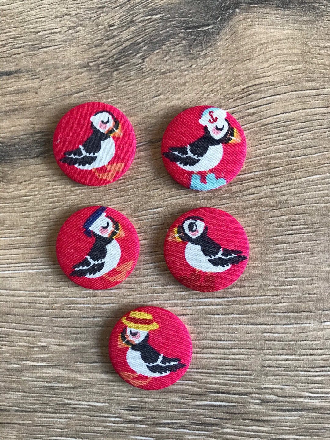 Puffin Magnet, Puffin Pin, Puffin Badge, Puffin Print, Puffin Gift ...