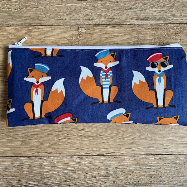 Fox Pencil Case - Etsy