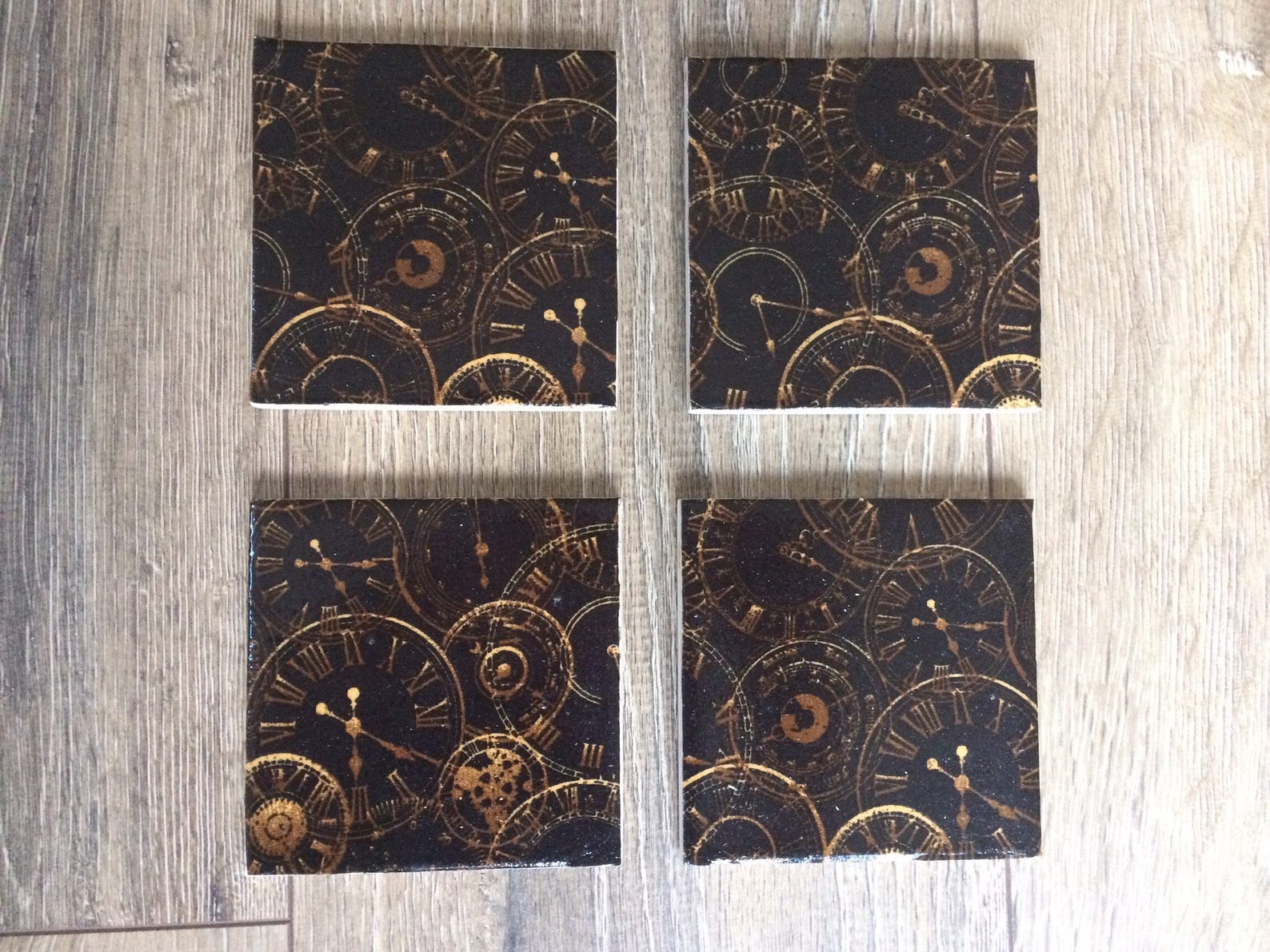 Steampunk Coasters Steampunk Gift Steampunk Print Steampunk | Etsy