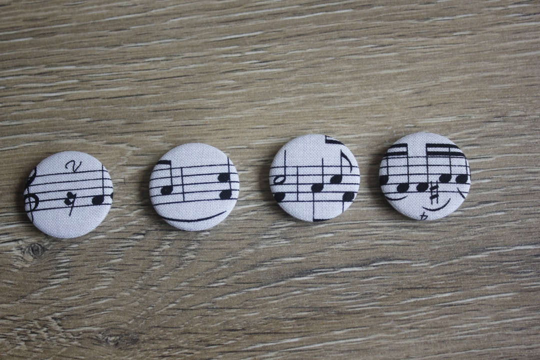 Sheet Music Magnets, Magnets Set, Music Print, Music Gift, Music Lover ...