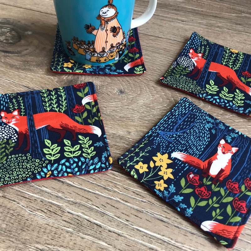 Fox Coaster - Etsy