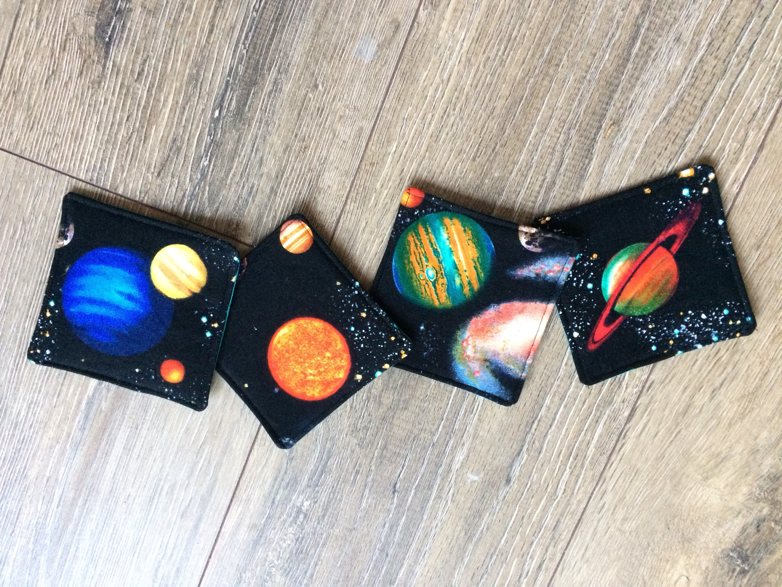 Planets Coasters, Space Coasters, Planets Print, Planets Gift, Space ...