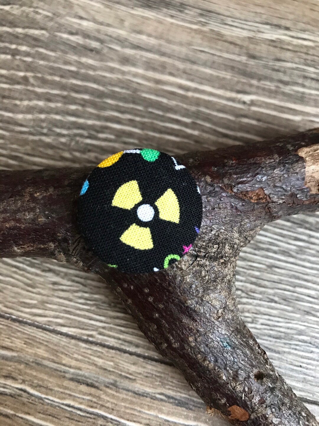 Radioactive Magnet Radioactive Badge Radioactive Pin - Etsy